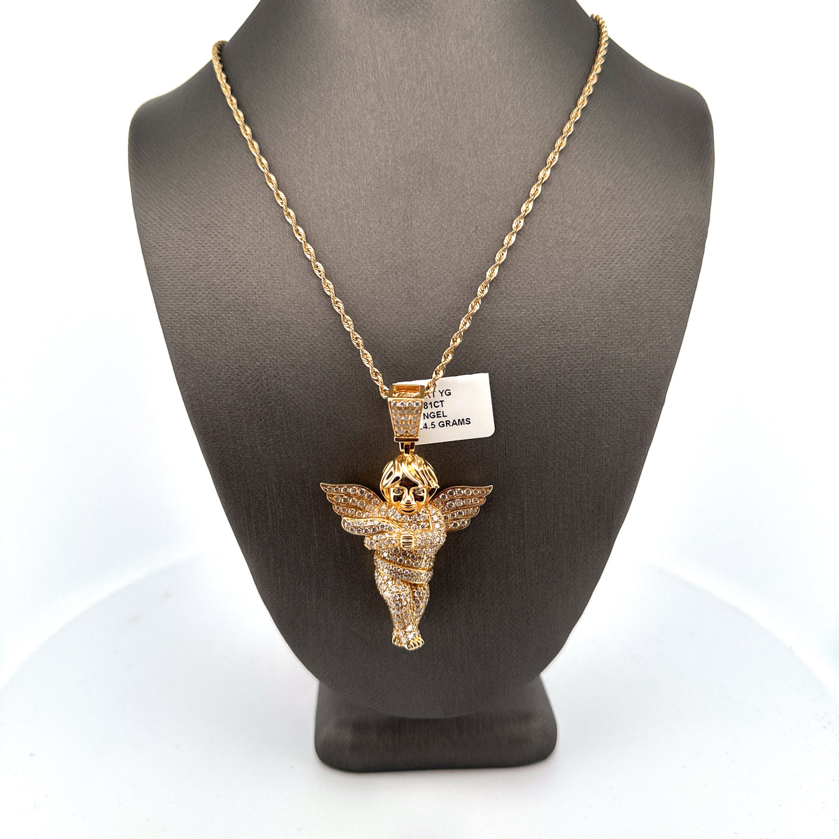 Custom Angel Pendant– Empire Jewelers
