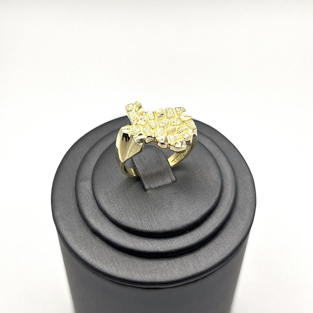 10KT TEXAS NUGGET RING 4.5g– Empire Jewelers