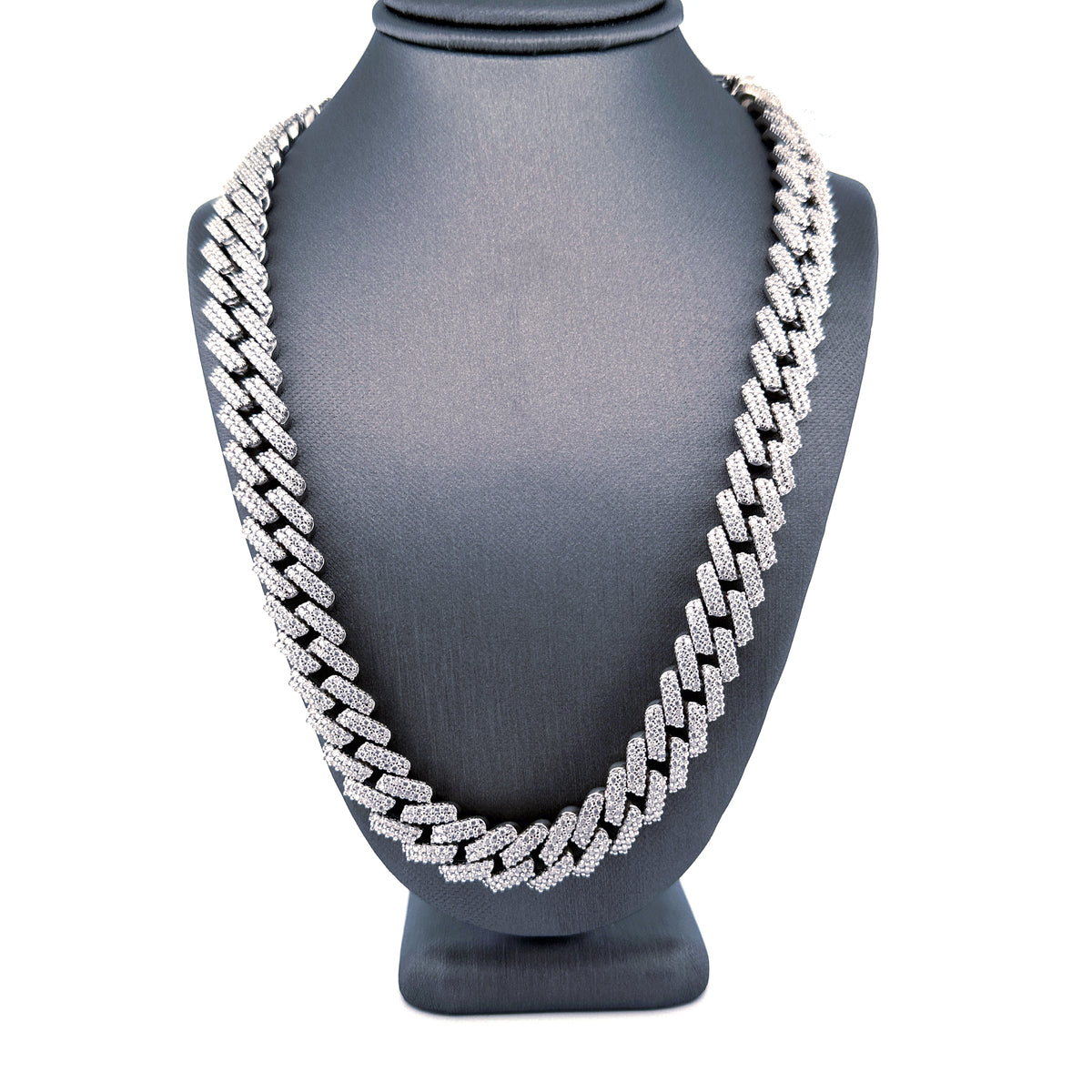 Silver Sharp-edge Cuban Chain– Empire Jewelers